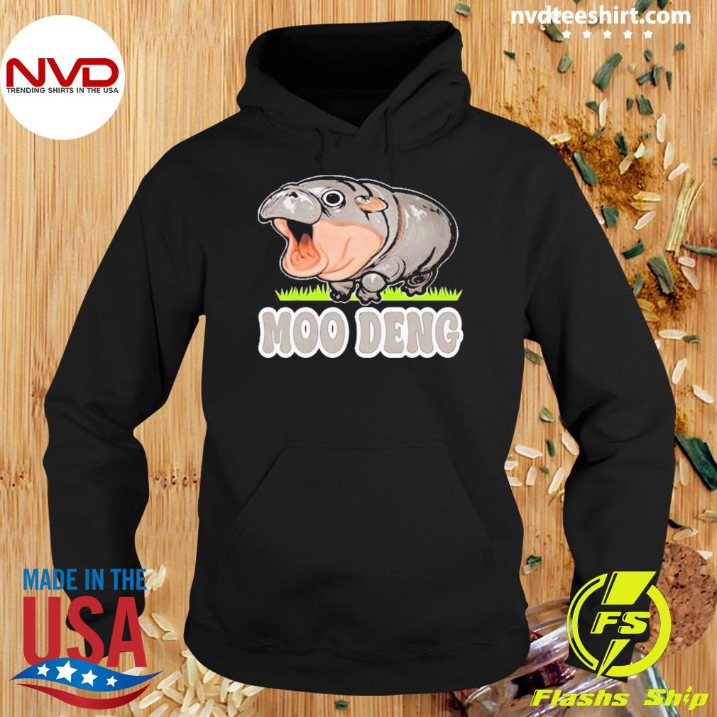 Moodeng The Famous Baby Pigmy Hippo Moodeng 2024 Shirt - NVDTeeshirt