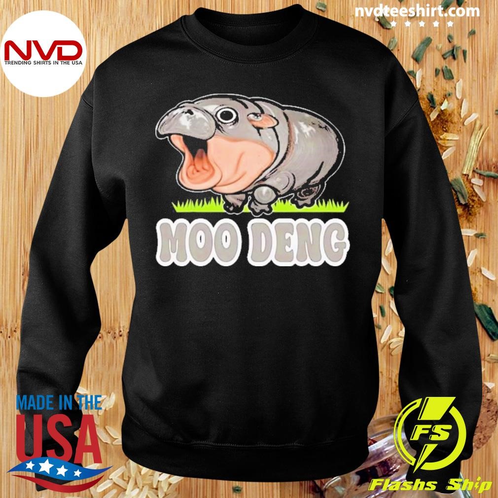 Moodeng The Famous Baby Pigmy Hippo Moodeng 2024 Shirt - NVDTeeshirt