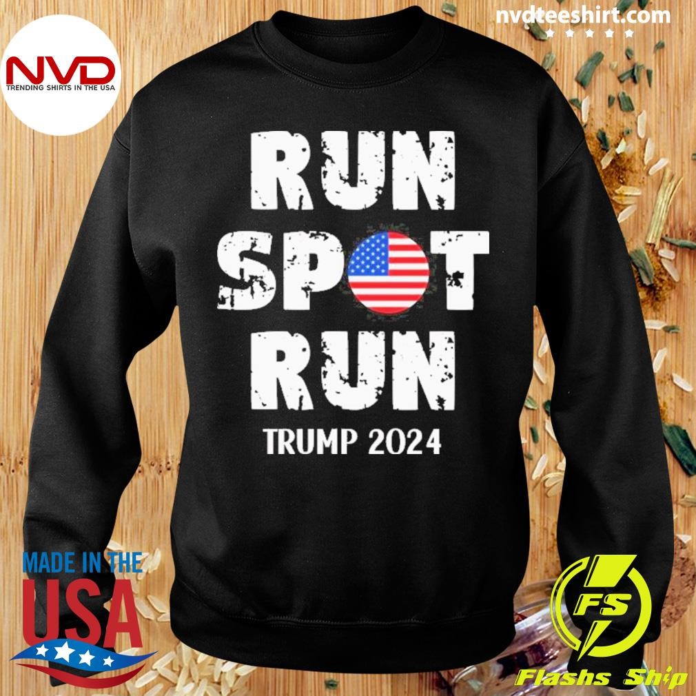 Run Spot Debate Trump 2024 Shirt - NVDTeeshirt