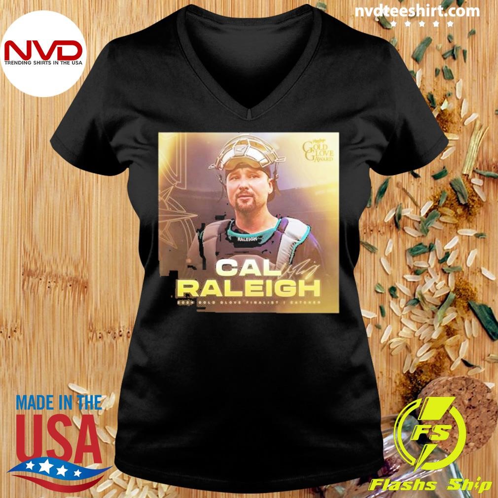 Cal Raleigh Seattle Mariners Gold Glove Award Finalists 2024 Shirt ...