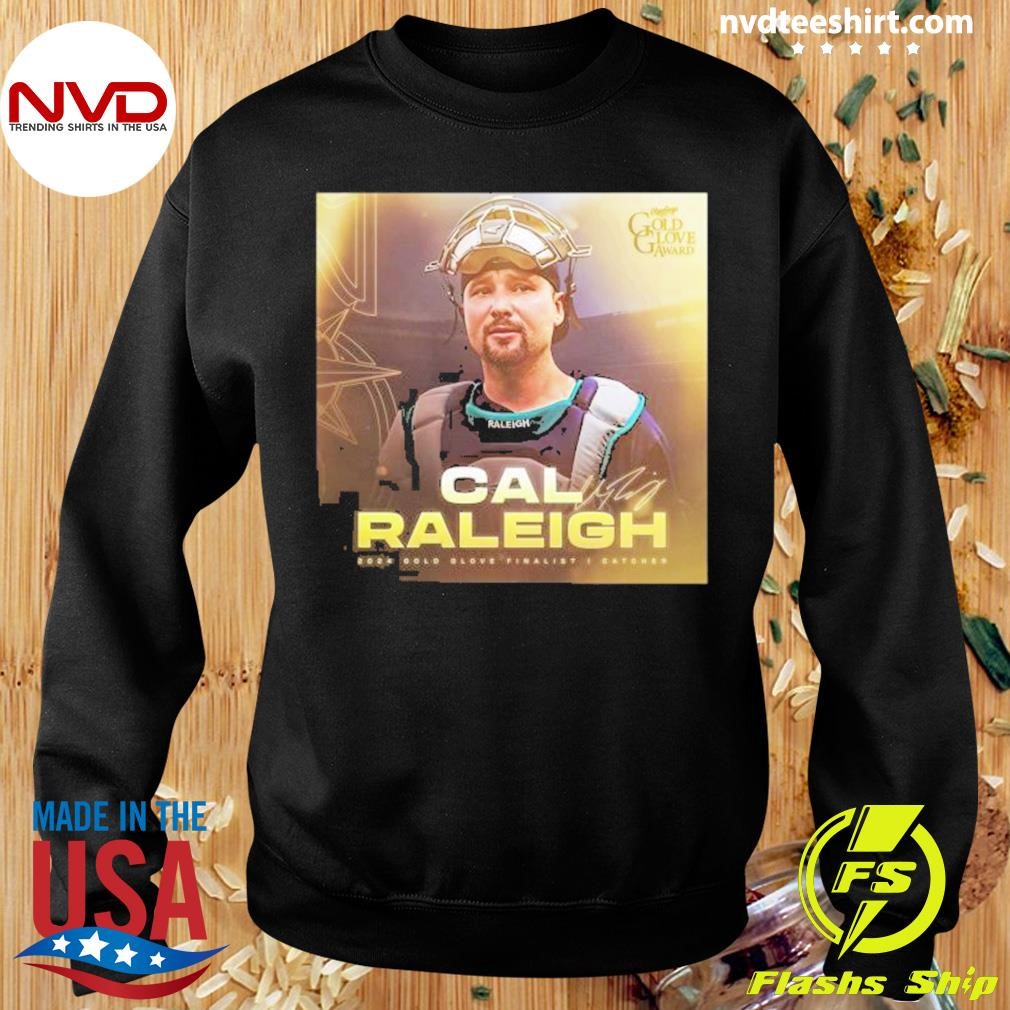 Cal Raleigh Seattle Mariners Gold Glove Award Finalists 2024 Shirt ...