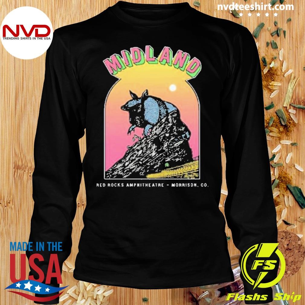 Midland Red Rocks Armadillo 2024 Shirt - NVDTeeshirt