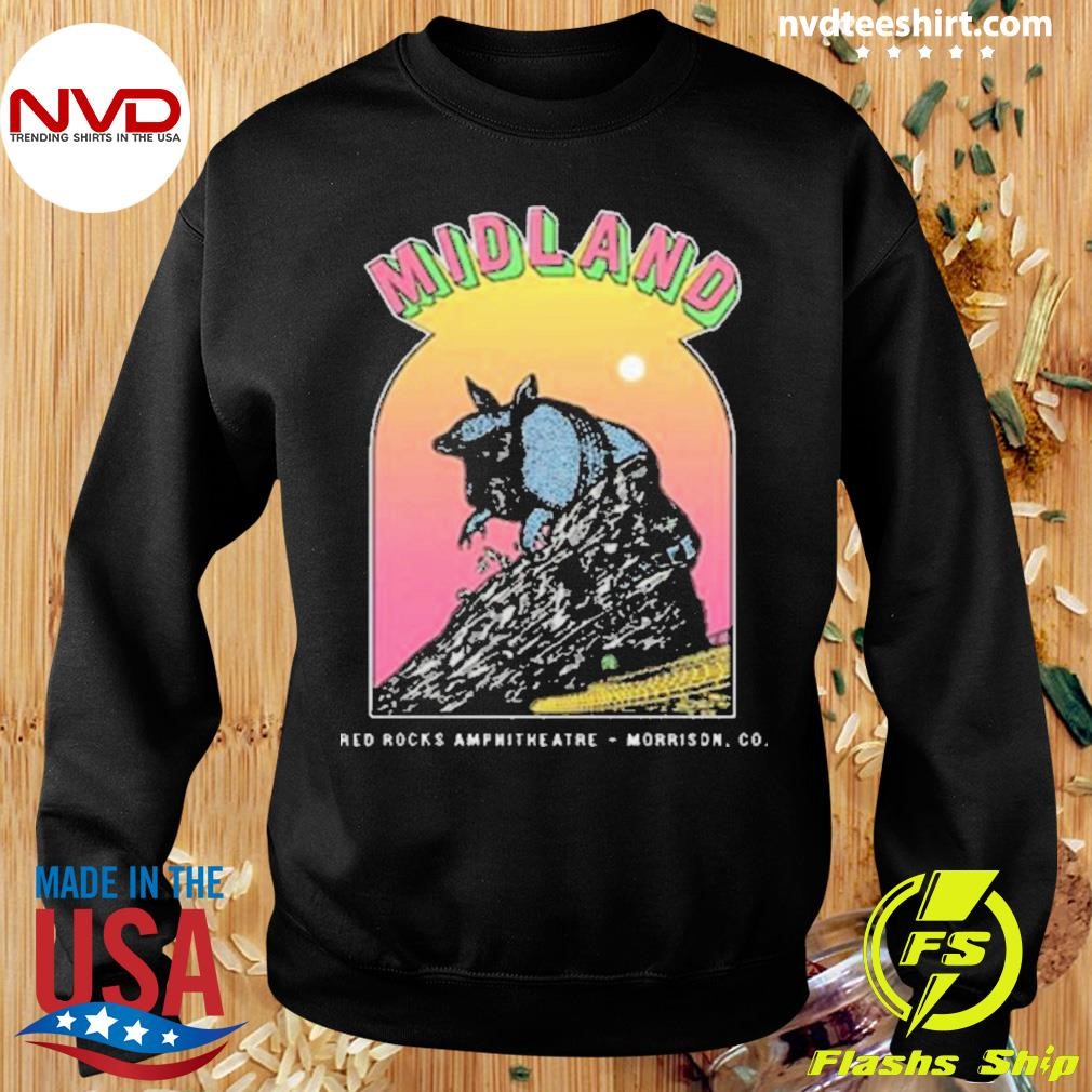 Midland Red Rocks Armadillo 2024 Shirt - NVDTeeshirt