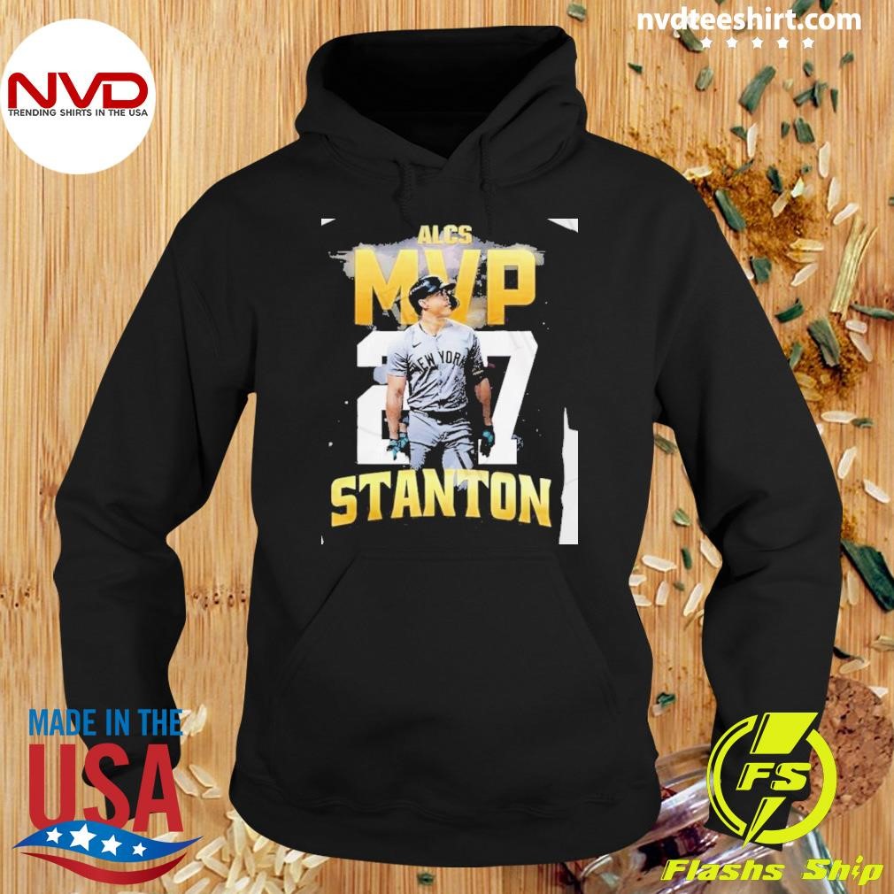 New York Yankees 2024 Alcs Champions Mvp Giancarlo Stanton 2024 Shirt ...