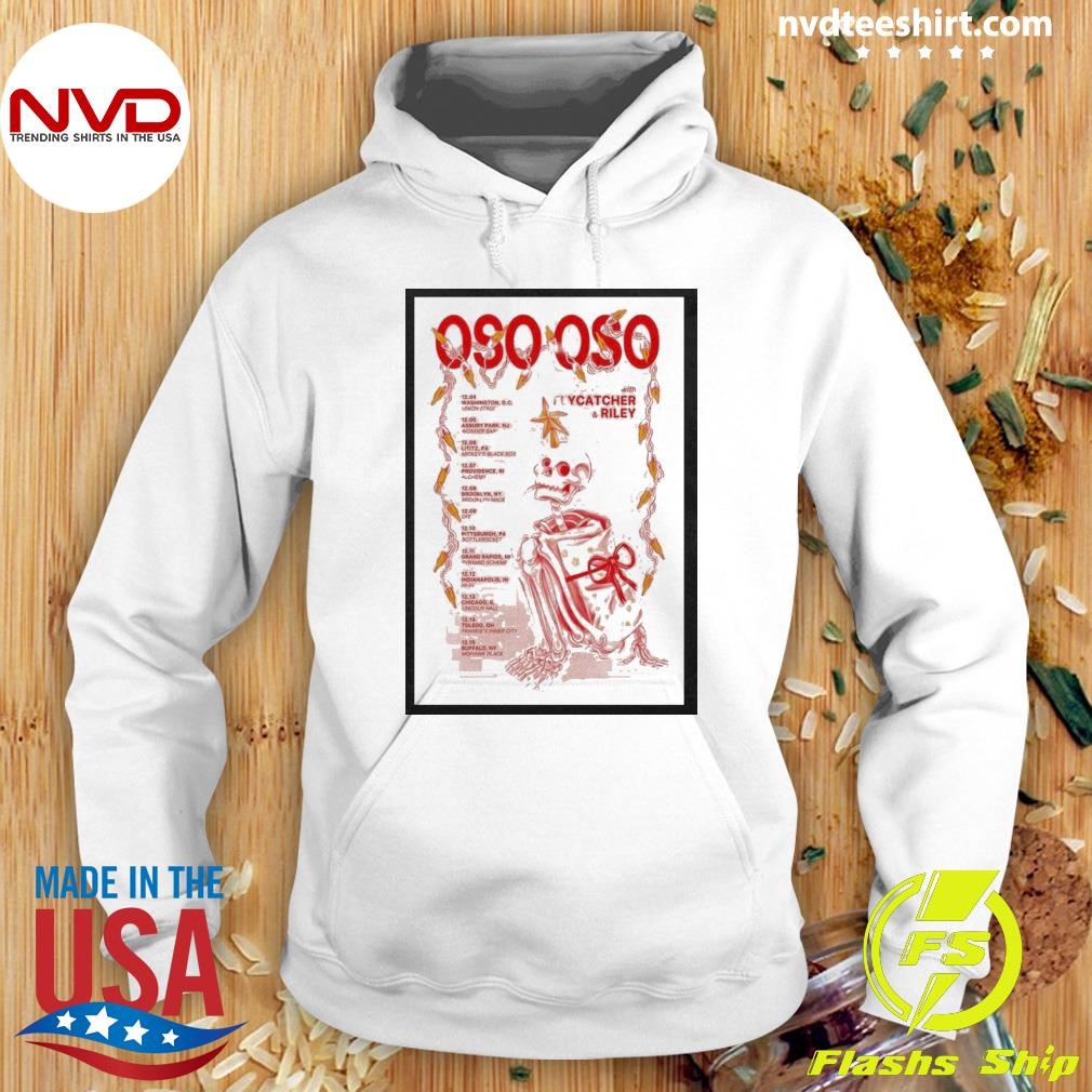 Oso Oso With Flycatcher & Riley Tour December 2024 Poster Shirt ...