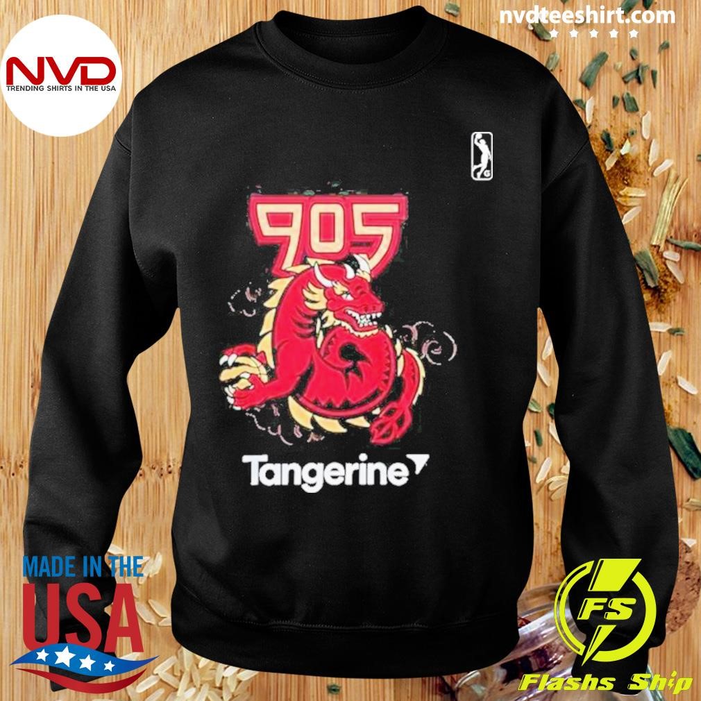 Raptors 905 Tangerine 2024 Logo Shirt - NVDTeeshirt