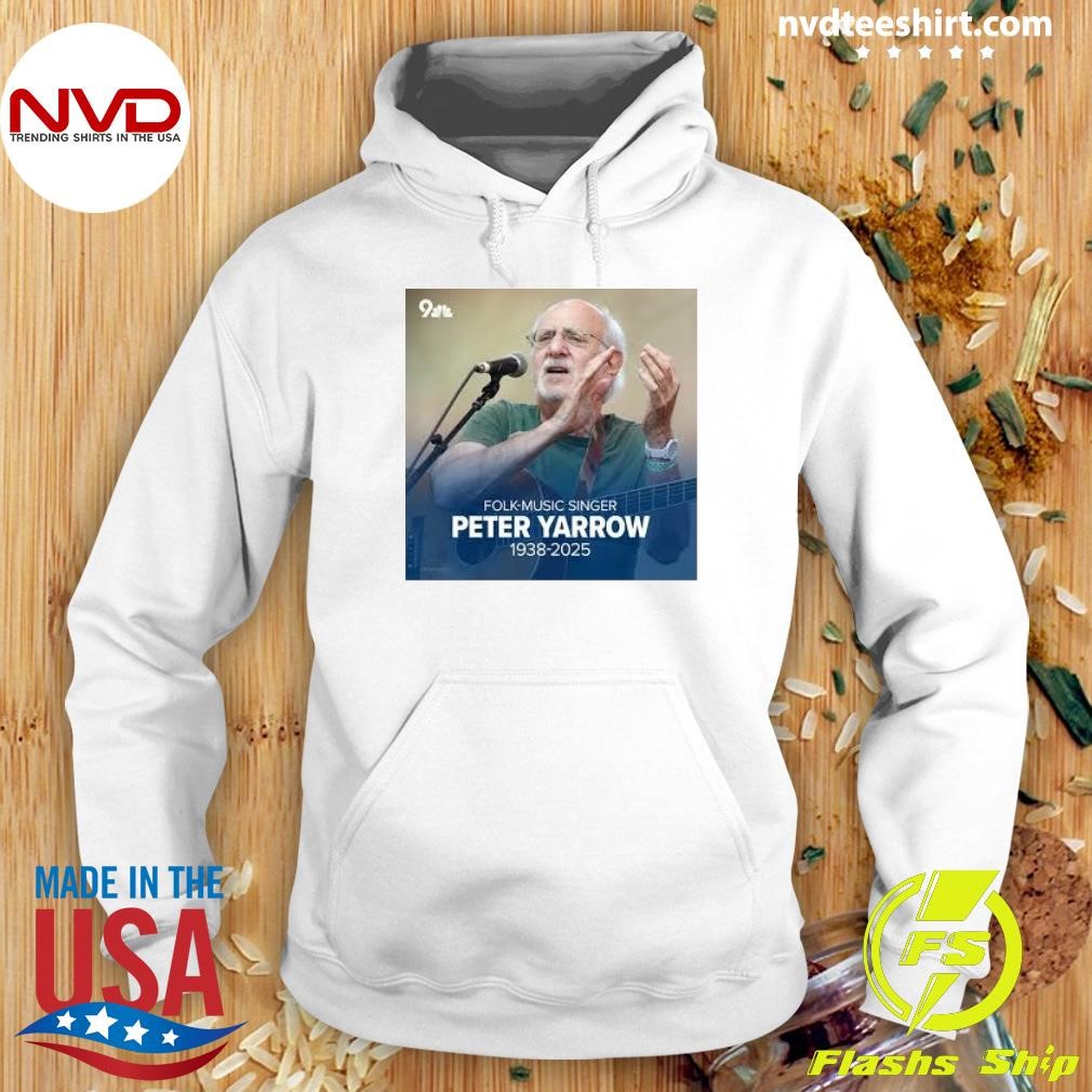 Folk-Music Singer Peter Yarrow 1938-2025 Shirt - NVDTeeshirt