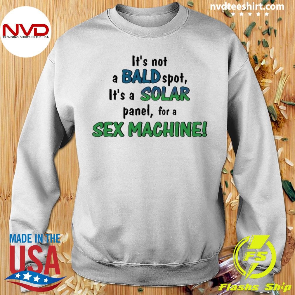 It’s Not A Bald Spot, It’s A Solar Panel, For A Sex Machine 90s Vintage ...