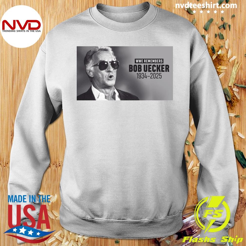WWE Remembers Hall of Famer Bob Uecker 1934-2025 Shirt - NVDTeeshirt