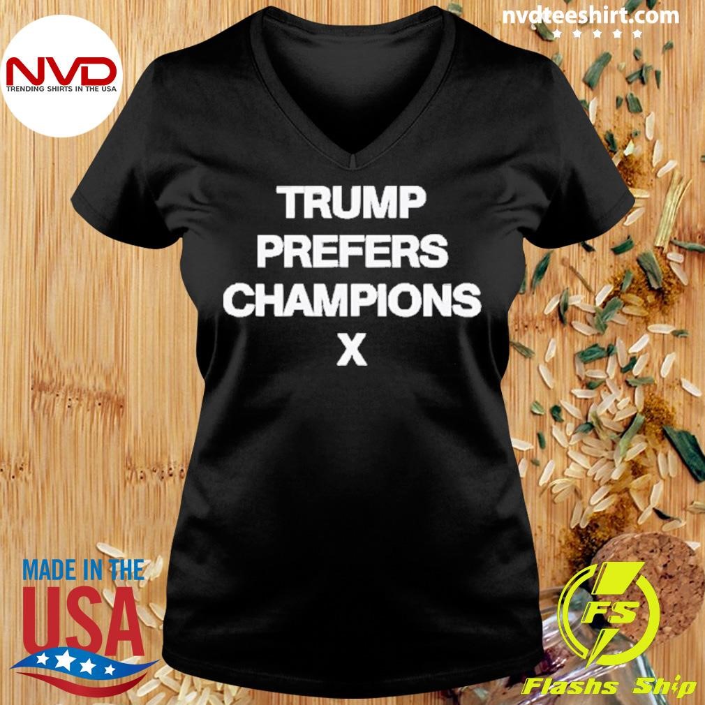 Dricus Du Plessis Wearing Trump Prefers Champions X 2025 Shirt ...
