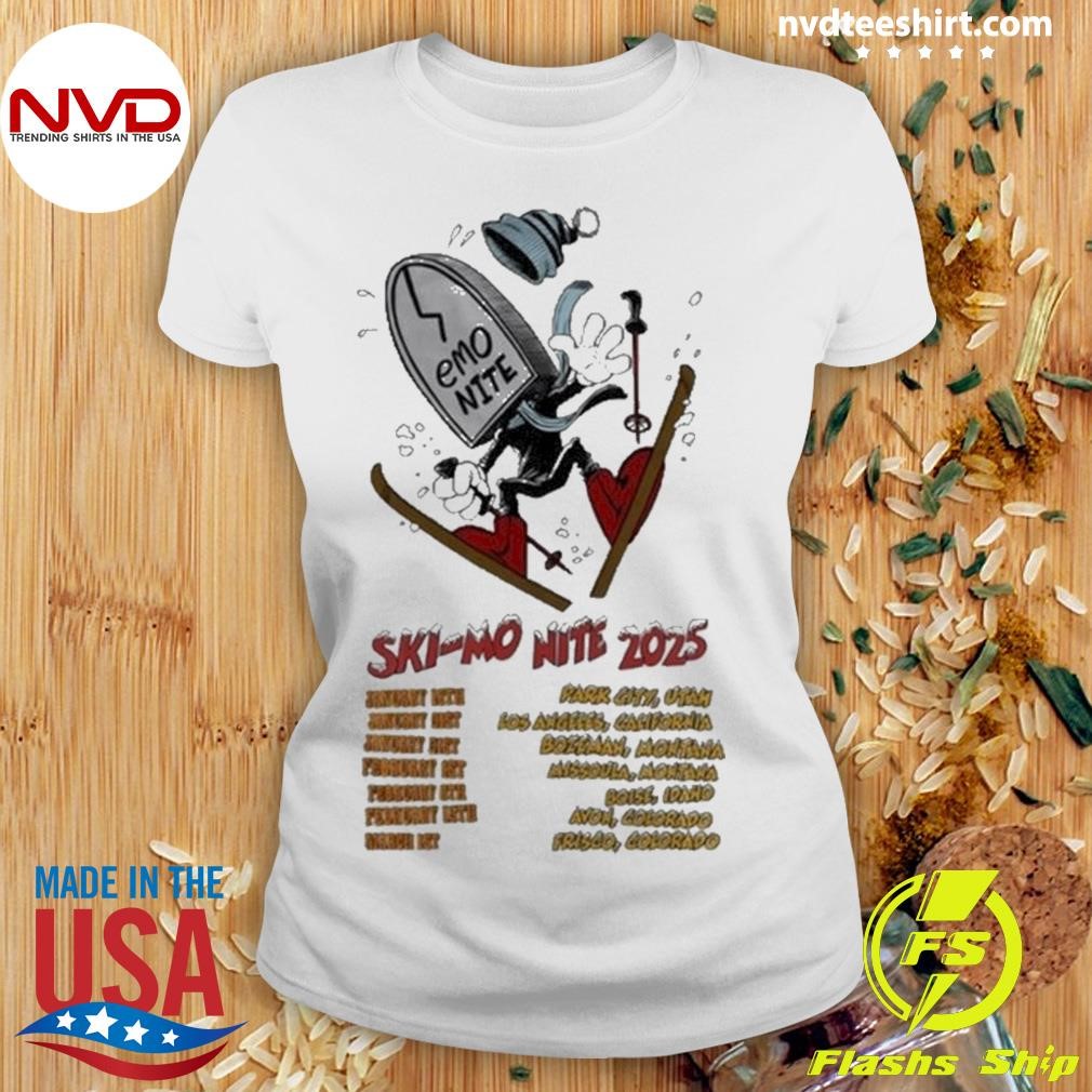 Emo Nite Ski-Mo Nite Tour 2025 Shirt - NVDTeeshirt