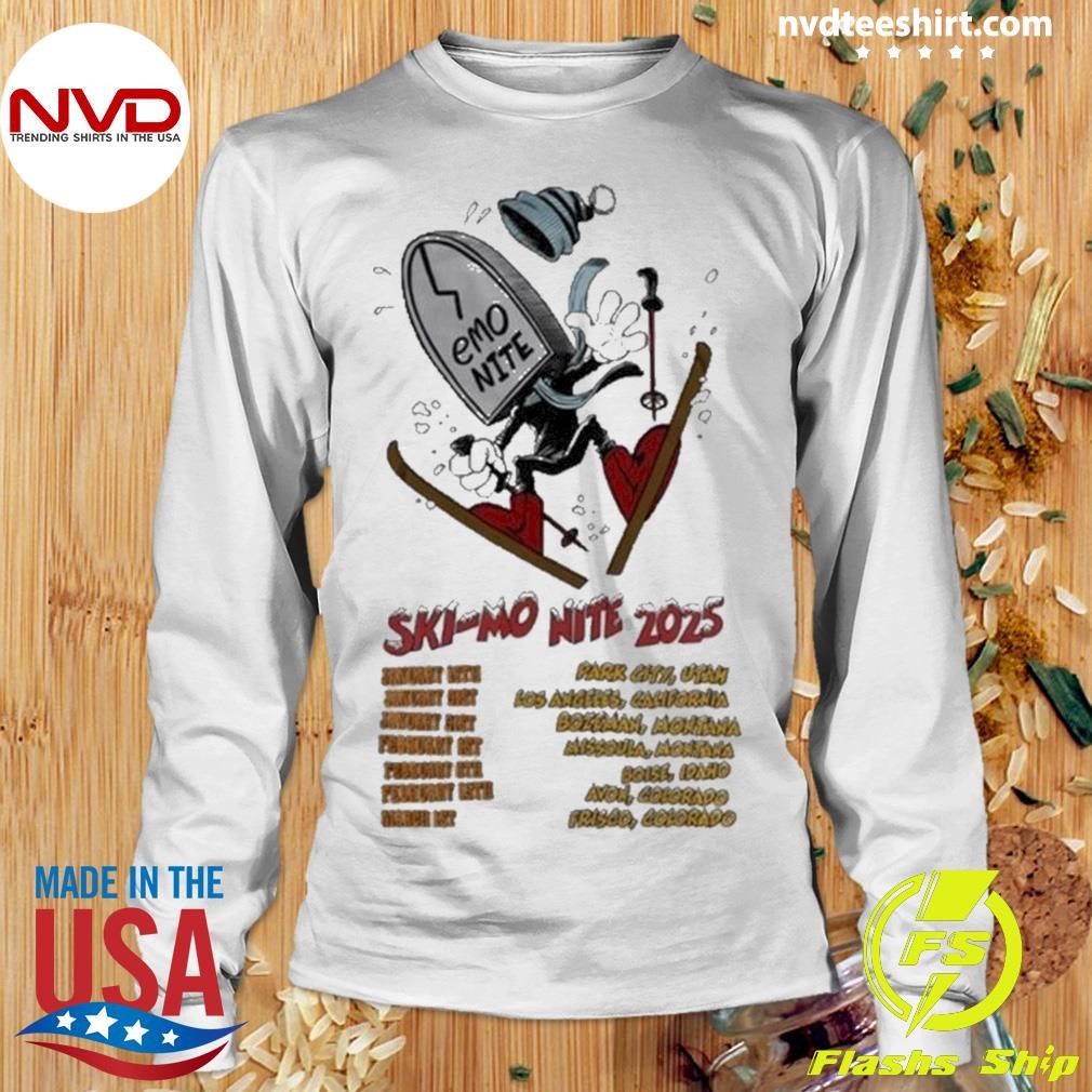 Emo Nite Ski-Mo Nite Tour 2025 Shirt - NVDTeeshirt