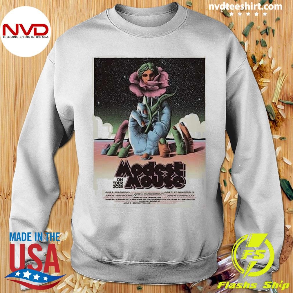 Modest Mouse On Tour 2025 Artwork Poster Shirt - NVDTeeshirt
