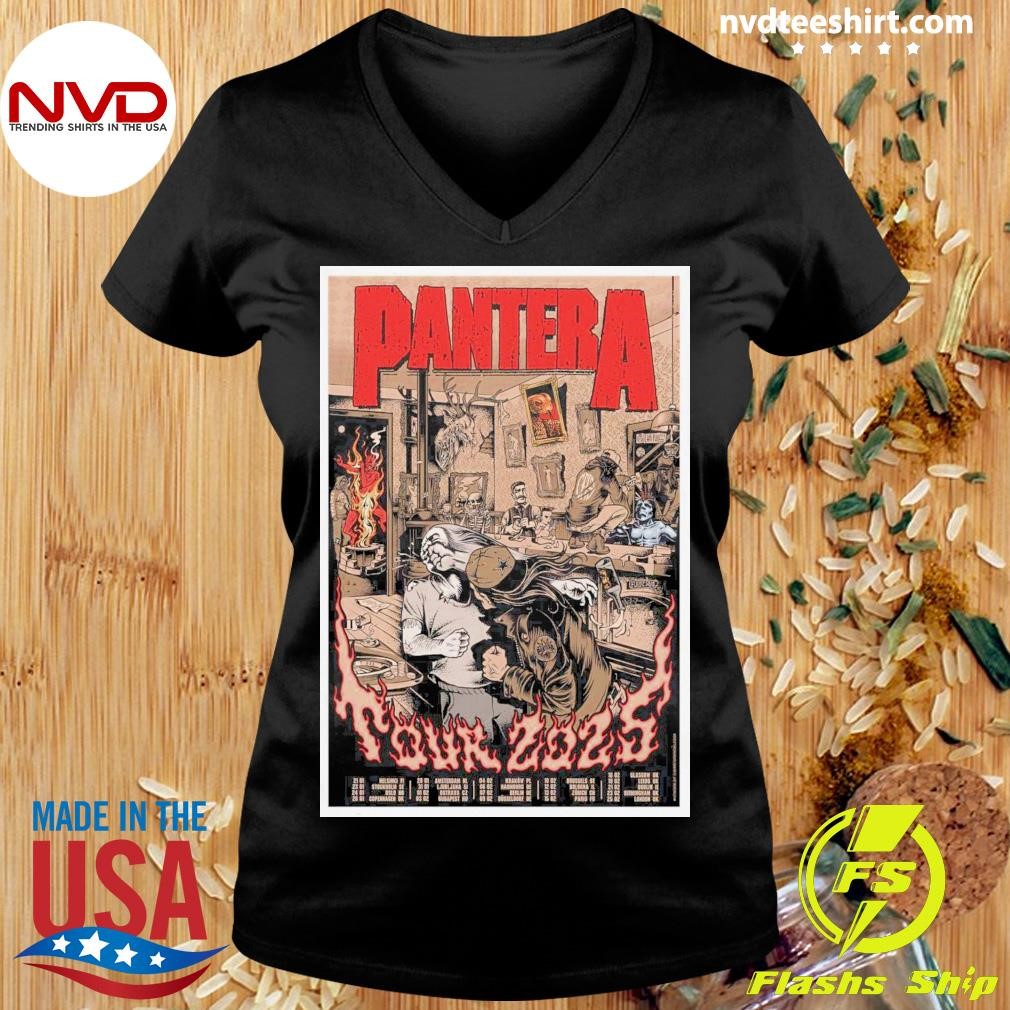 Trade | Pantera Tour 2025 With Tour Dates Every Album Cover Combined ...