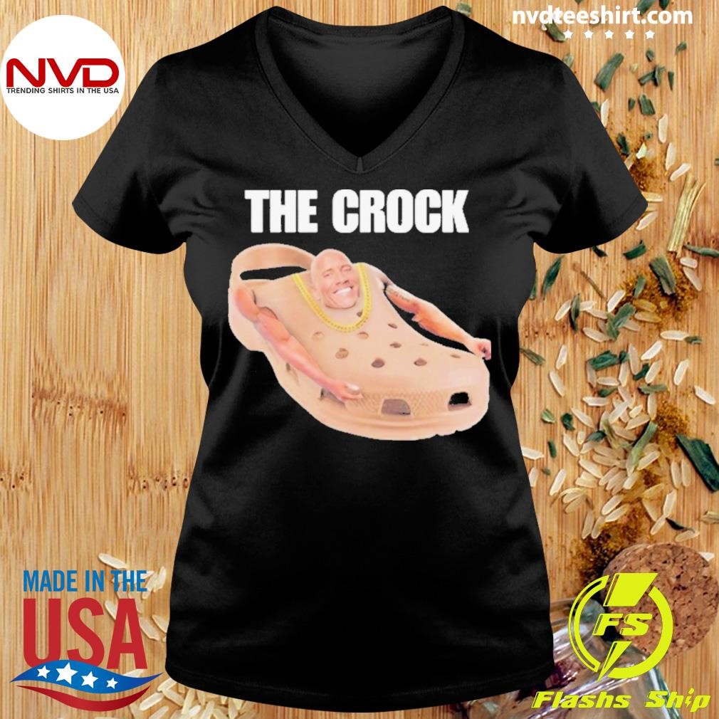 The Crock Dwayne Johnson Croc Meme Shirt - NVDTeeshirt