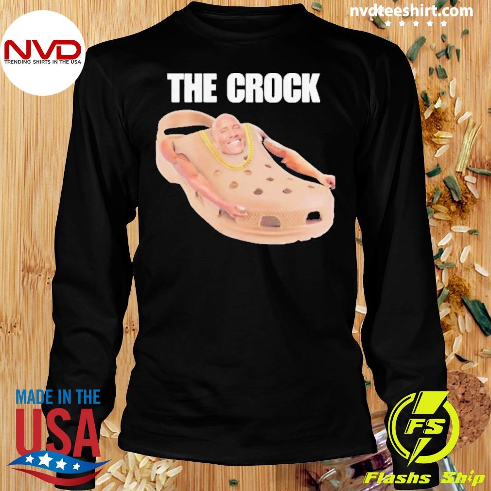 The Crock Dwayne Johnson Croc Meme Shirt - NVDTeeshirt