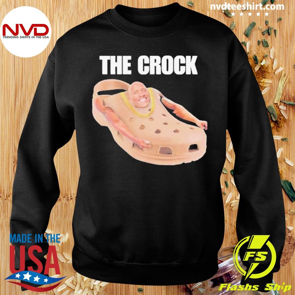 The Crock Dwayne Johnson Croc Meme Shirt - NVDTeeshirt