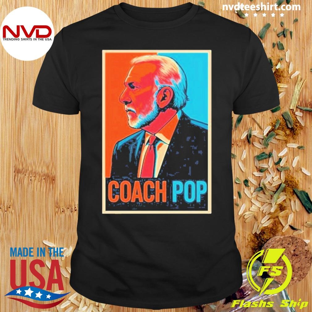 Gregg Popovich Coach Pop El Jefe The Great Pop 2025 Shirt - NVDTeeshirt