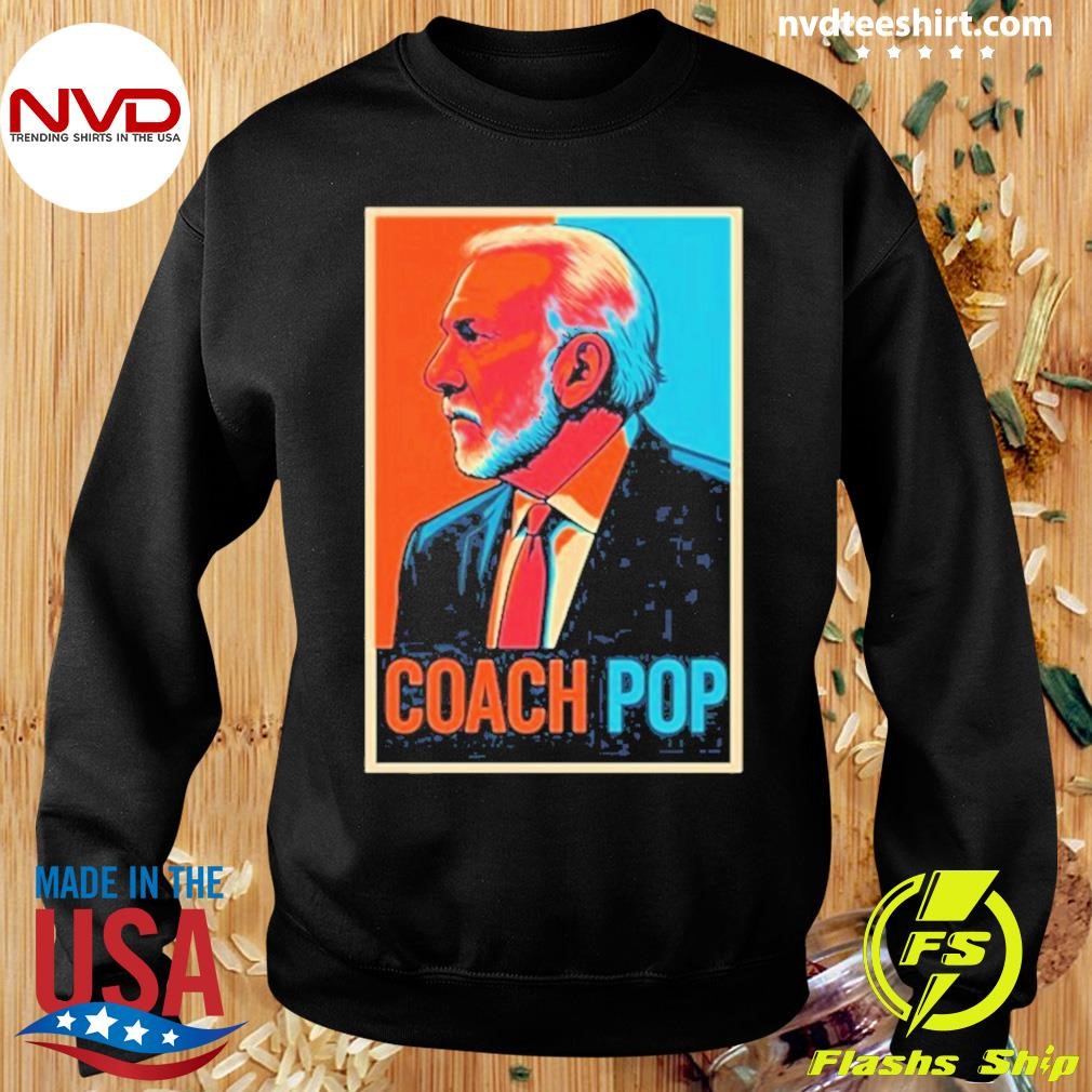 Gregg Popovich Coach Pop El Jefe The Great Pop 2025 Shirt - NVDTeeshirt