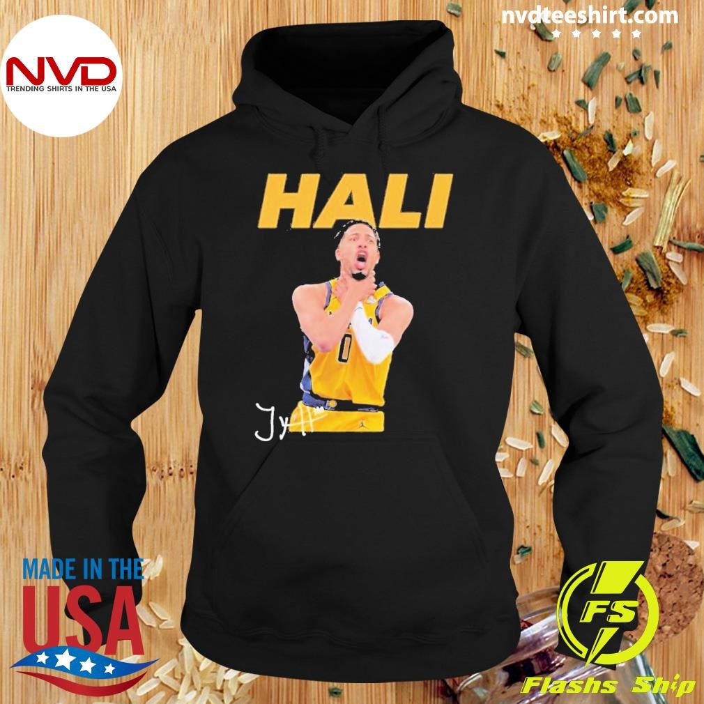 Hali Tyrese Haliburton Choke Signature Shirt - NVDTeeshirt