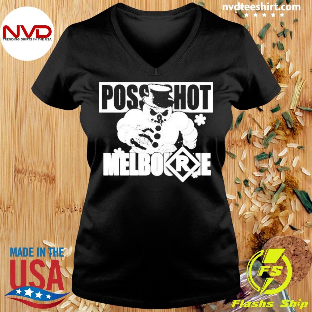 Posseshot Melbourne Da Snowman 2025 Shirt - NVDTeeshirt