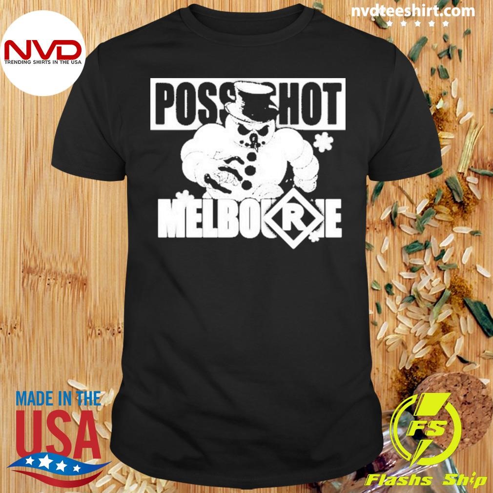 Posseshot Melbourne Da Snowman 2025 Shirt - NVDTeeshirt
