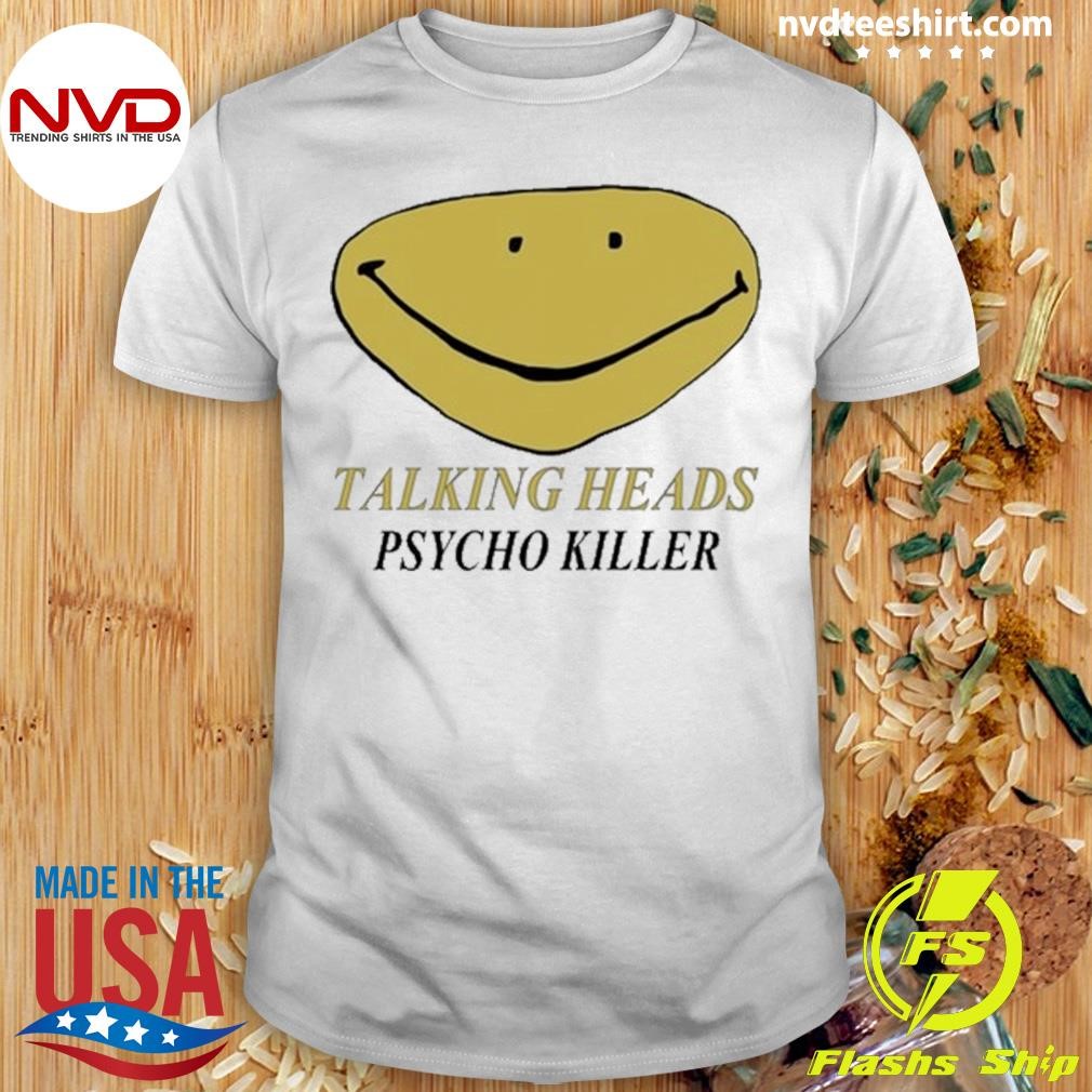 Smiley Face Psycho Killer Tee Shirt - NVDTeeshirt