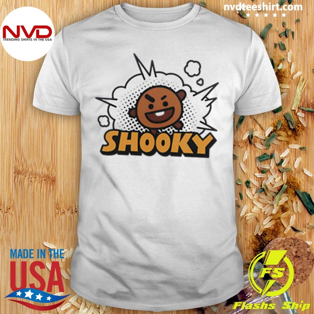 Bts Bt21 Sticker Shooky Cute Design 2025 Shirt - NVDTeeshirt