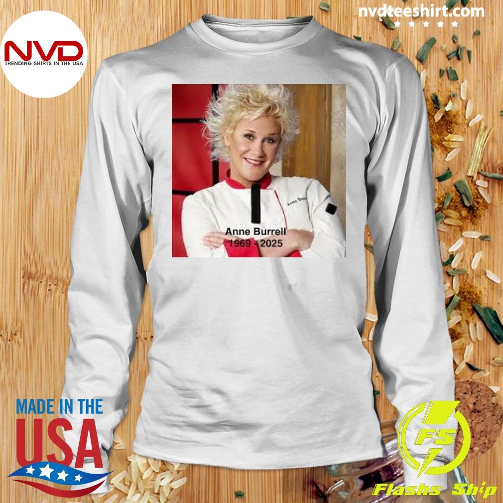 Rip Anne Burrell 1969-2025 Shirt - NVDTeeshirt