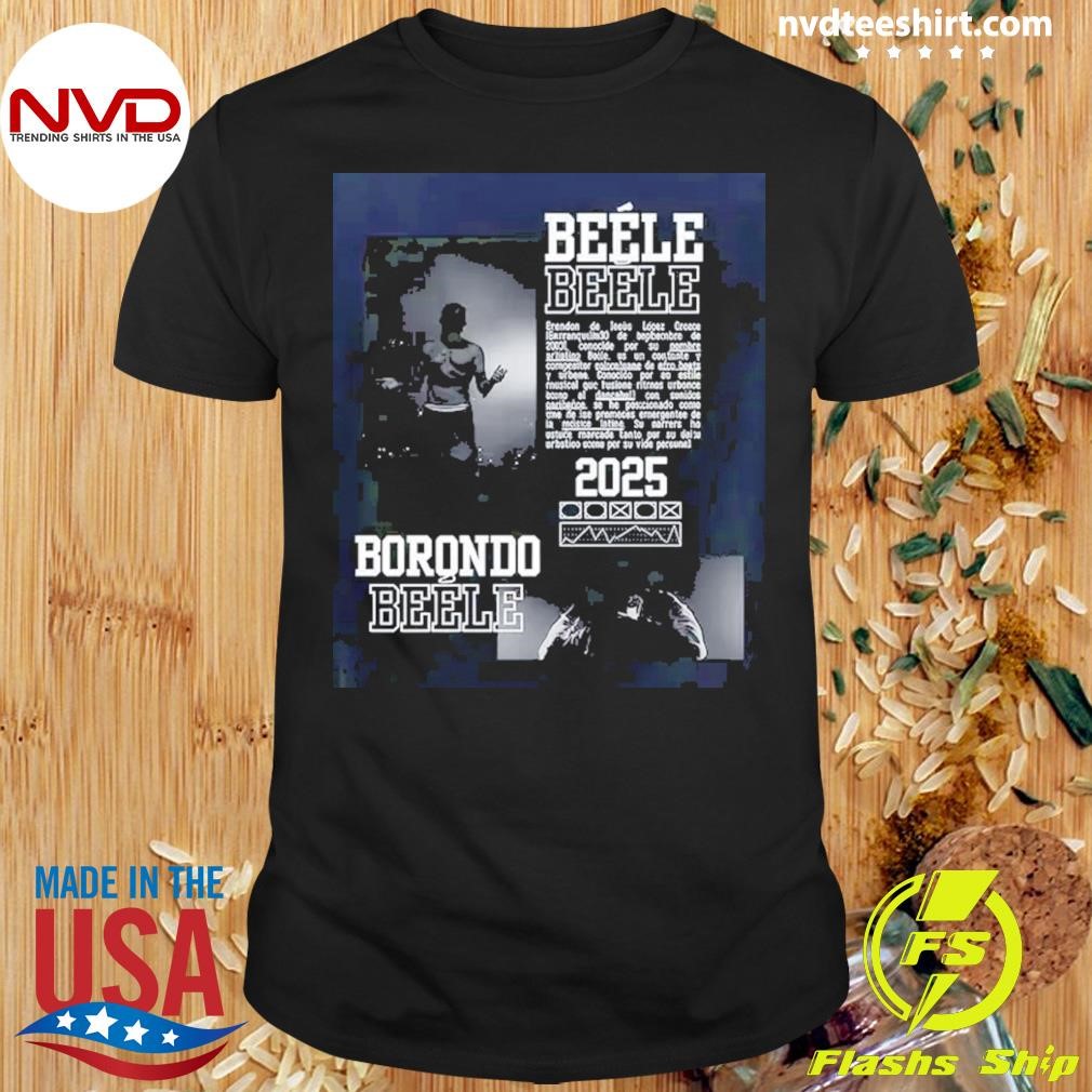 Beéle Beele Borondo Beele Rapper Neo Pistea Album 2025 Tour Shirt ...