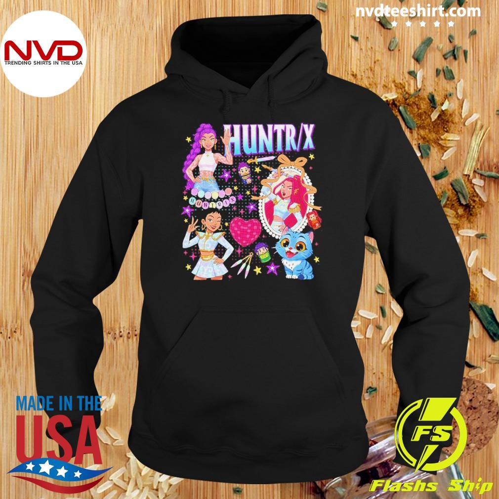 Demon Hunters Huntrix Derpy Tiger Anime Lover Gift 2025 Shirt - NVDTeeshirt