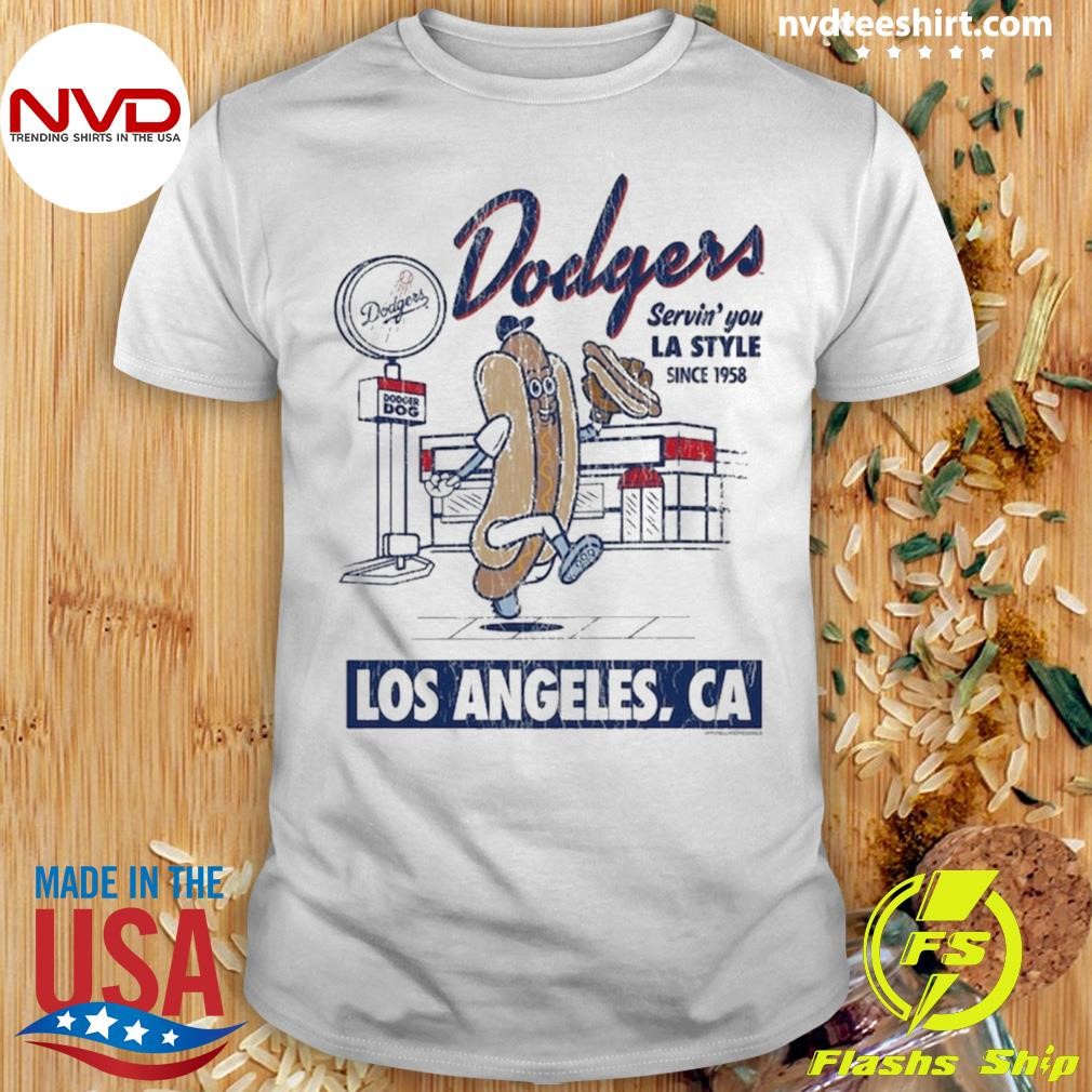 Dodgers Servin' You La Style Since 1958 Dodger Dog Los Angeles, CA ...