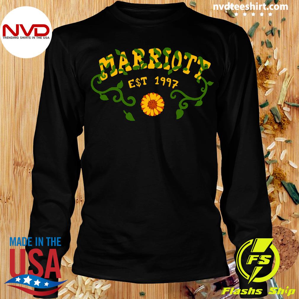 Official Marriott Flower E$T 1997 Shirt - NVDTeeshirt
