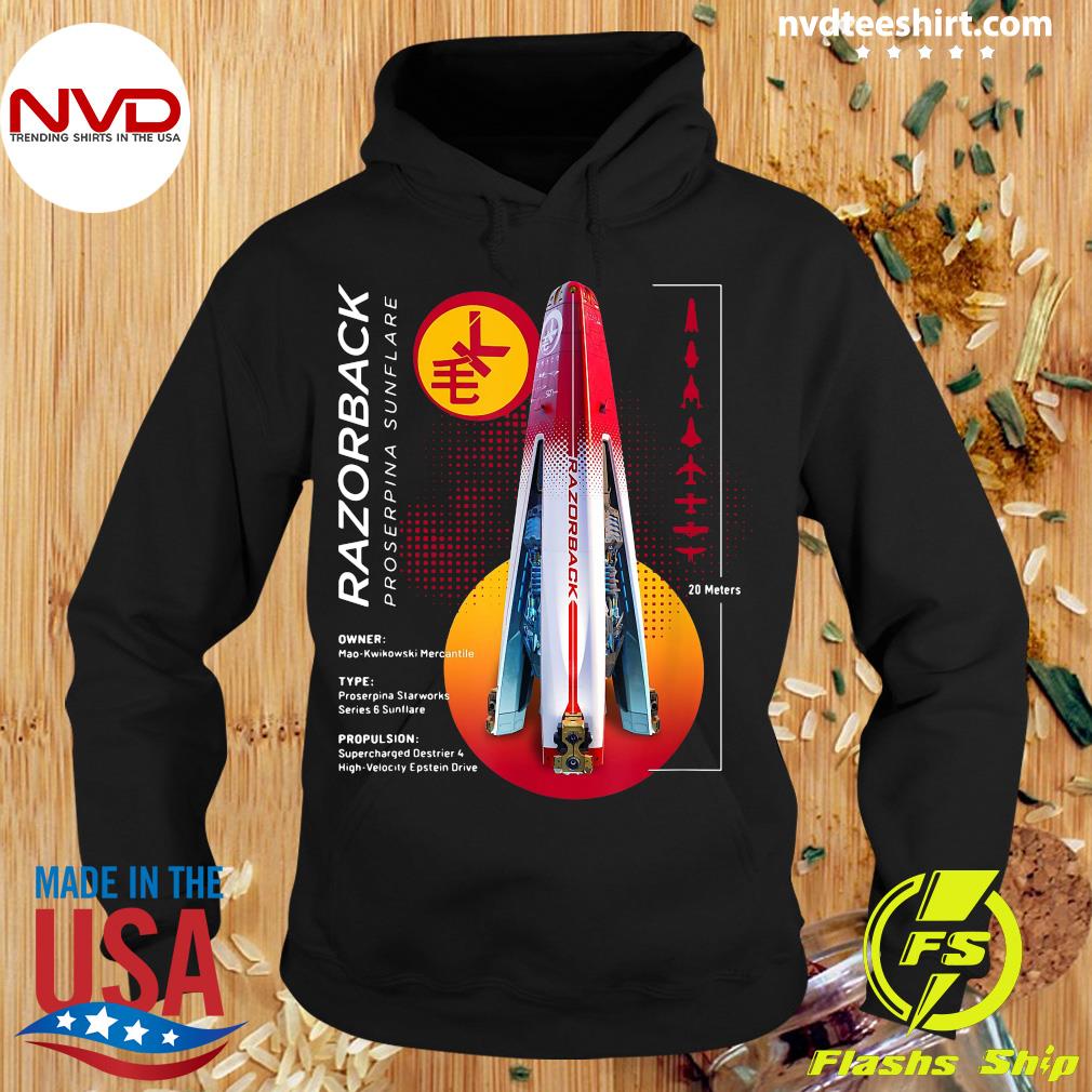 Official The Expanse Razorback Ship Tee T-shirt - NVDTeeshirt